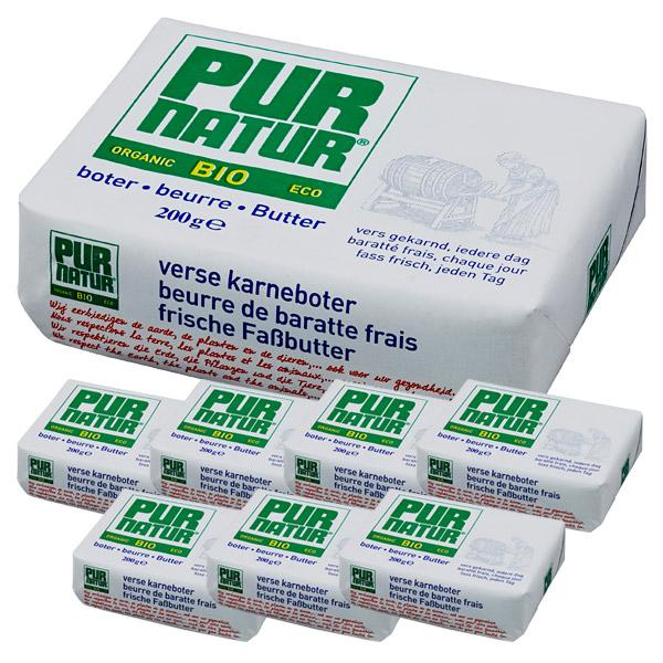 商品名：ベルギー産 PUR NATUR発酵バター(食塩不使用)200g×8個