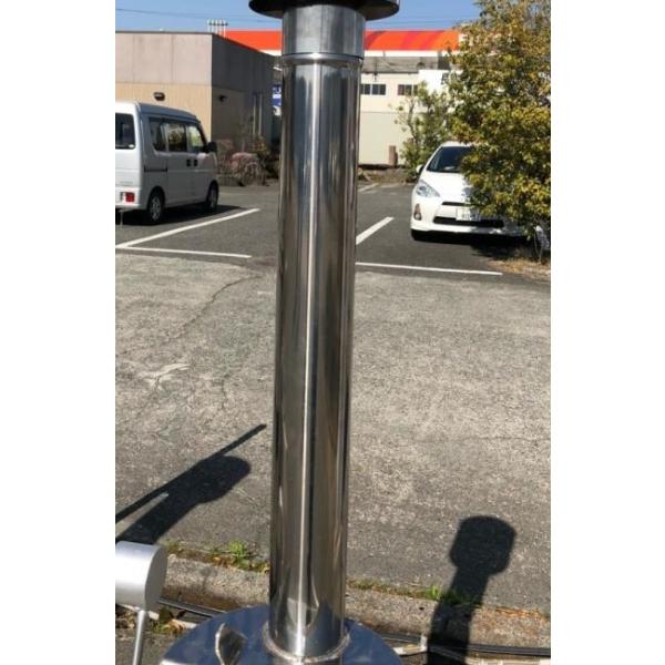 ■すぐれた耐久性の関口鐵工所ストーブ（焼却炉）専用煙突です。業務用にも使えます。寺院、工場、作業所などにも。落ち葉や木材、おがくず等の焼却に■職人がひとつづつ作った非常に頑丈な焼却炉です。--------------------------...