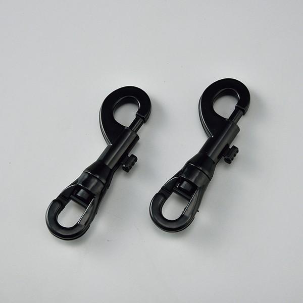 ■材　質／ナイロン■カラー／黒■質量／16g（1個あたり）（標準サイズ）／（A）99mm・（B）10mm・（C）12mmチェイン同士をジョイントしたり、チェインを引っ掛けたい時に