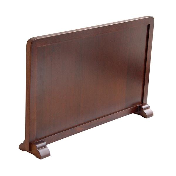 日本製。卓上を仕切る桐製衝立。和風パーティションとして使うほどに味が出る逸品を是非ご利用ください。■約45×H28×8cm