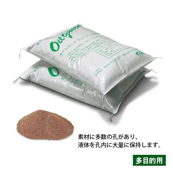 珪藻土という天然素材を焼成し、吸収性を高めてあります。天然素材が原料ですので、安心してお使い頂けます。あぶらの吸収後もべたつかず回収が楽です。流出した油（機械油や重油など）を吸着します。アブラの除去撤去・掃除が可能な油吸着材です。道路などの...