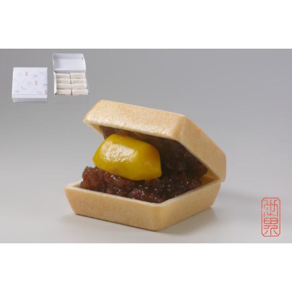 栗最中国産餅米100%の最中種に熟練の職人が炊き上げた北海道産大納言小豆と栗をまるごと一粒サンド。最中皮両面にたっぷり、つぶあんが入っており食べ応えのある最中です。◯最中のおいしい食べ方オーブントースターで約1〜2分程焼いて食べるとパリパリ...