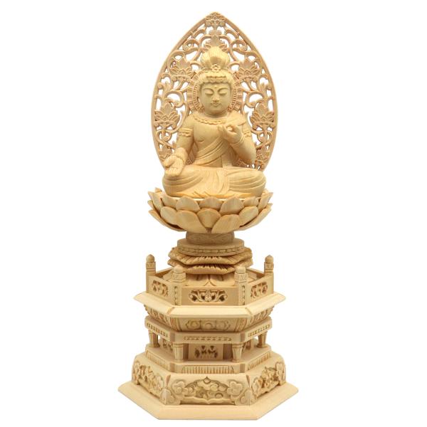 【工場直販のため低価格にて提供】【身丈2.0寸、総高24cm、幅11.5cm、奥行き8.5cm】株式会社栗田こだわり仏像専門店(旧：栗田貿易株式会社)