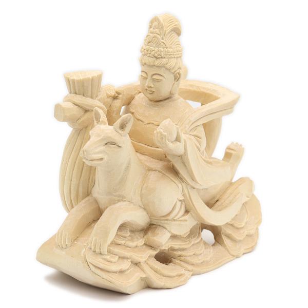 【工場直販のため低価格にて提供】【総高16cm、幅8.5cm、奥行き17cm】　稲荷大明神（荼吉尼天/陀枳尼真天）「稲成り」の意味だったものが、稲を荷なう神像の姿から後に「稲荷」の字が当てられたとされる。稲荷は穀物・農業の神だが、現在は商工...