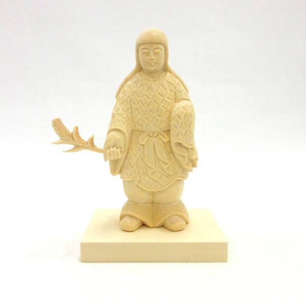 【工場直販のため低価格にて提供】【総高12cm、台幅7cm、奥行き5.5cm】　少彦名命（すくなひこなのみこと）『古事記』では少名毘古那神、『日本書紀』では少彦名命（すくなひこなのみこと）、『先代旧事本紀』では天少彦根命（あまのすくなひこね...