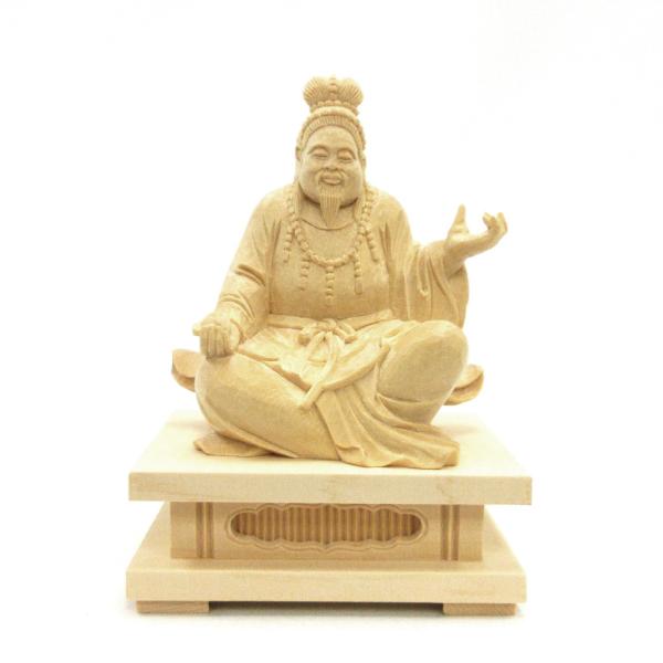 【工場直販のため低価格にて提供】【総高16cm、幅12cm、奥行き9cm】　大国主命『古事記』『日本書紀』によると、須佐之男命（すさのおのみこと）の六世の孫、また七世の孫などとされている。父は天之冬衣神（あめのふゆきぬのかみ）、母は刺国若比...