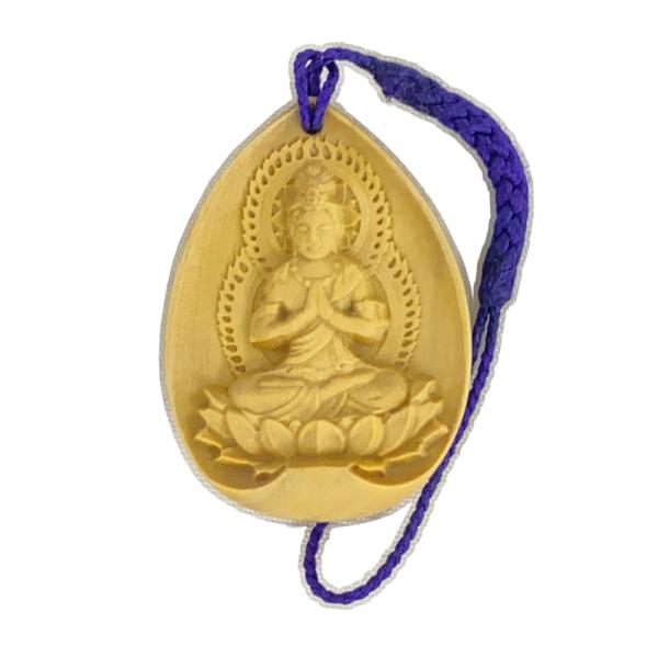 【工場直販のため低価格にて提供】【縦4cm、横幅2.8cm、厚さ1cm】※節あり株式会社栗田こだわり仏像専門店(旧：栗田貿易株式会社)