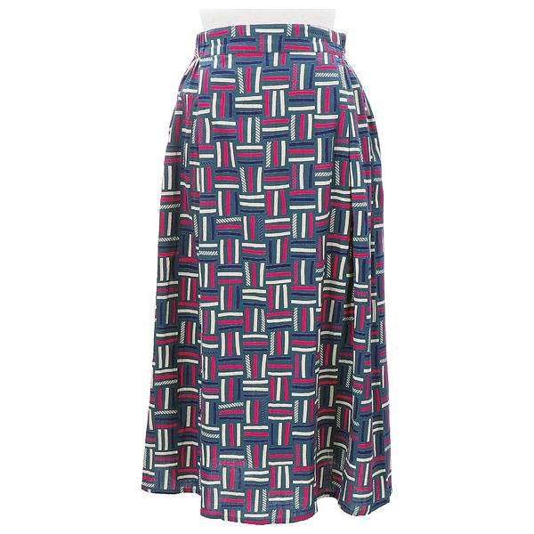 【size】S〜M（約寸）ウエスト：67cm〜82.5cm 　ヒップ：82.5cm　総丈：88cm【素材】綿85％、麻15%【生産国】企画：日本生産：インド【生地に関してのご注意】綿や麻などの天然繊維は、素材特有の糸節（表面に太い線状のフシ...