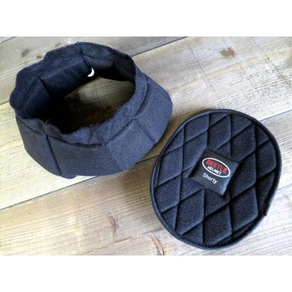 OCEAN BEETLE　BEETLE SHORTY4 専用インナー サイズ変更や経年劣化の際にお使いいただく交換用SHORTY4内装です。頭上と鉢まわりのツーピース構造で頭部全体を包むような被り心地が特徴となっています。クッションにはウレ...