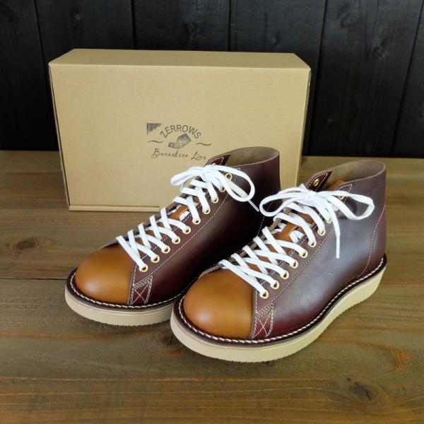 ★ZERROW,S BONEAKERSLINE　ゼローズブニーカーズライン★専用木型(ラスト)はゼローズブーツでも改良して使用している1950年代初期の二つのビンテージラストをもとに設計しております。当時のラストの捻りのカッコよさを生かしブ...
