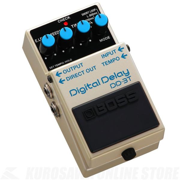 DD-3 Digital Delayは、1986年のデビュー以来、その象徴的なサウンドとシンプルな操作性により、今もなお、世界中のギタリストから高い支持を得ています。DD-3TはDD-3が持つ不朽のディレイ・サウンドと直感的な操作性はそのま...
