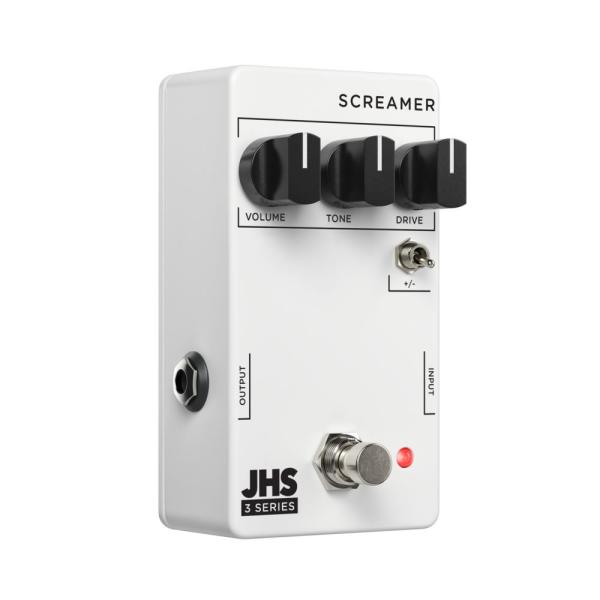3 Series Screamerは、多くのギタリストに愛されているJHSPedals Tube Screamer "Strong Mod "を、新たに3Seriesのフォーマットに落とし込んだペダルです。Screamerは、Joshが何年...
