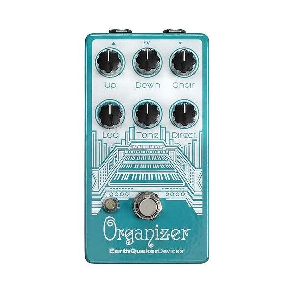 Organizerポリフォニックオルガンエミュレーターオーガナイザーはギターの音をオルガンの様な音に変えるエフェクターです。一般的なオクターブエフェクターと違いレズリースピーカーを通した様な揺れの有る、暖かいアナログ的なサウンドです。トラッ...
