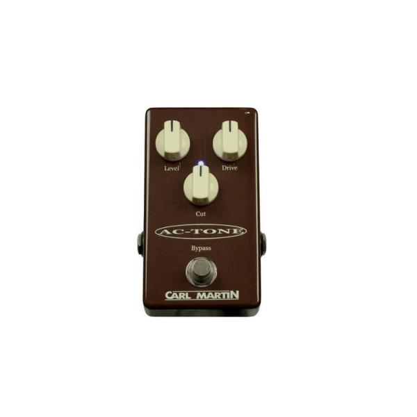 -製品概要-Carl Martin の人気機種 AC-Tone のファミリー機種として、シングルチャンネルで小型化された AC-Tone Single Channel が登場しました。AC-Tone のオーバードライヴを一つだけ取り出したド...