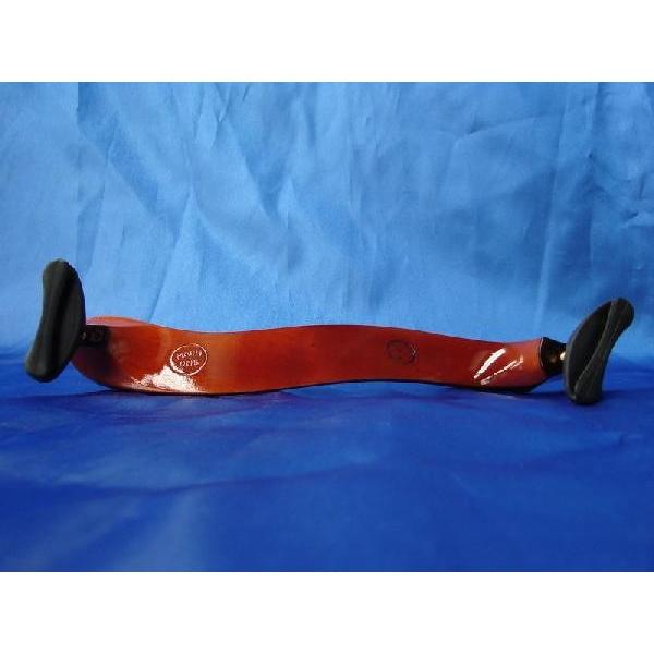 MACH ONE(マッハワン)バイオリン用の肩当て肩当て部から脚受け部まで一体成型のためクリアな音色とパワフルな音量が得られます。スペアゴムが付いてます。----