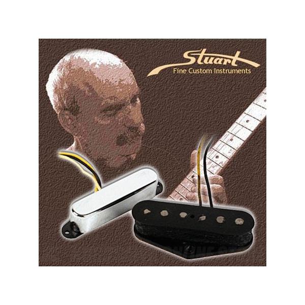 - Stuart Fine Custom Instruments Black Guard SET -元Fender Custom Shop Master Builderにしてテレキャスターづくりの名手Fred Stuart氏。自身のブランド...