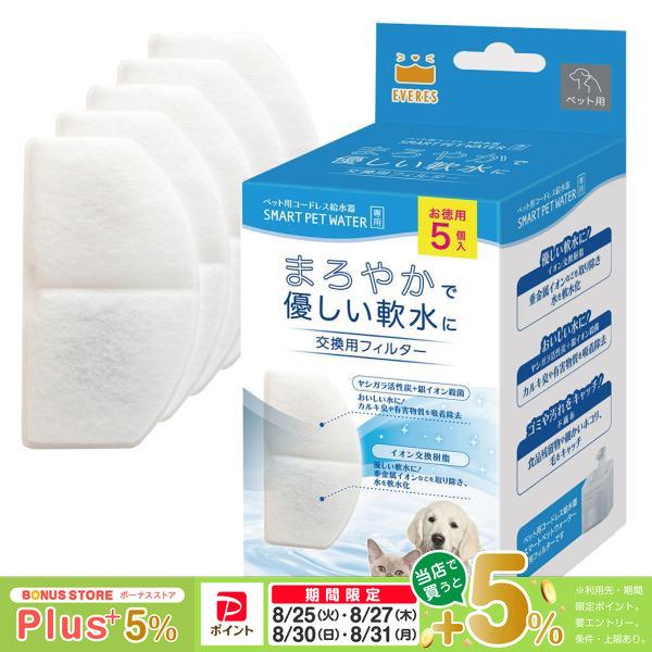 スマートペットウォーターの専用交換フィルター
