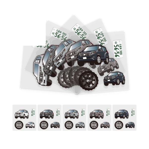 【商品名】デフォルメ ポップスタンド ＆ キーホルダー ＆ ナンバープレートセット 3点セット【商品詳細】ランドクルーザープラド 150系 後期 がポップアップアクリルスタンドになって登場!・ポップアップスタンドはダッシュボードや卓上などに...