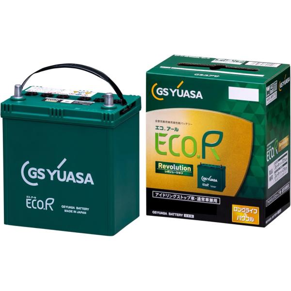 GS YUASA [ ジーエスユアサ ] 国産車バッテリー [ ECO.R Revolution ]アイドリングストップ車に対応する高性能バッテリー「ECO.R Revolution（エコ.アール レボリューション）」シリーズが2025年7...