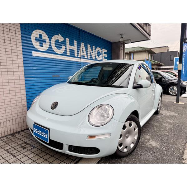 〈支払総額 表示車両CCC〉EZ/フォルクスワーゲン/ニュービートル/革シート地ナビETCルーフ張替済H.18(2006)年/45,400km/保証付き◆装備パワーステアリング/パワーウインドウ/ナビ/ETC/エアコン/テレビ(地デジ)/A...