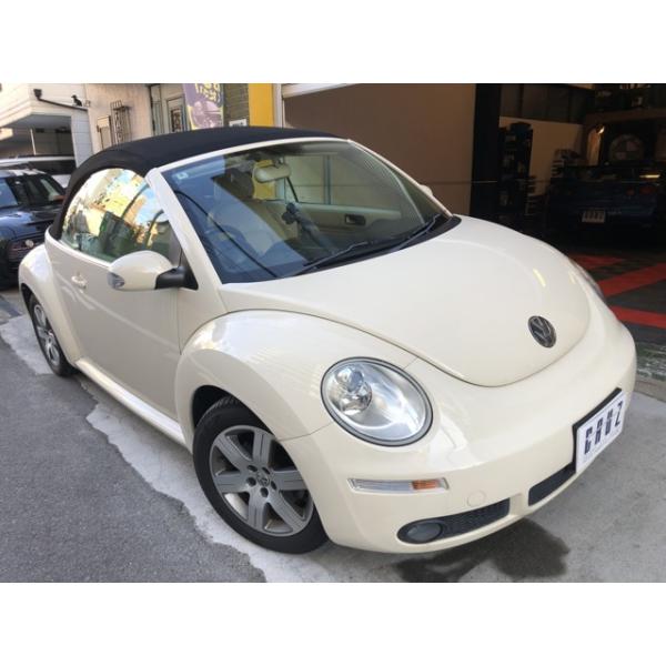 〈支払総額 表示車両AAA〉フォルクスワーゲン/ニュービートルカブリオレ/LZ 純正CDキーレスETC!電動オープン!!H.20(2008)年/110,000km◆装備パワーステアリング/パワーウインドウ/ETC/エアコン/ABS/エアバッ...