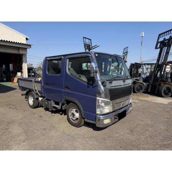 〈支払総額 表示車両BBB〉3.0 ダブルキャブ ロング 全低床 SA ディーゼル/三菱ふそう/キャンターガッツ/ブリジストンスタッドレス付 WキャブH.22(2010)年/466,291km◆装備パワーステアリング/エアコン/エアバッグ◆...