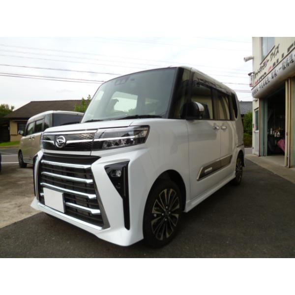 〈支払総額 表示車両CCC〉RS 4WD/ダイハツ/タントカスタム/ナビ・全方位モニター・ETC・ドラレコR.6(2024)年/5,000km/保証付き/新車保証継承可（別途有料）◆装備パワーステアリング/パワーウインドウ/ナビ/ETC/エ...