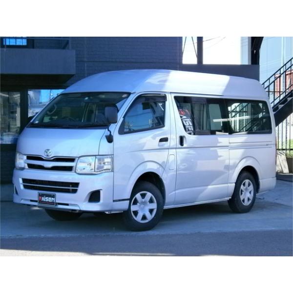 〈支払総額 表示車両CCC〉3.0 DX ロング ハイルーフ ディーゼル 4WD/トヨタ/ハイエースバン/前後バンパーボディ同色H.23(2011)年/166,000km/保証付き◆装備パワーステアリング/パワーウインドウ/エアコン/ABS...