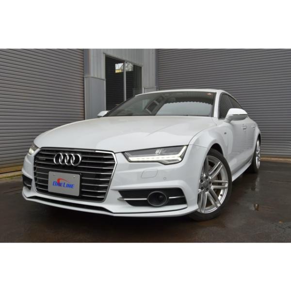 〈支払総額 表示車両CCC〉3.0 TFSI クワトロ Sラインパッケージ 4WD/アウディ/A7スポーツバック/サンルーフ BOSEサウンドH.29(2017)年/135,000km◆装備パワーステアリング/サンルーフ/パワーウインドウ/...