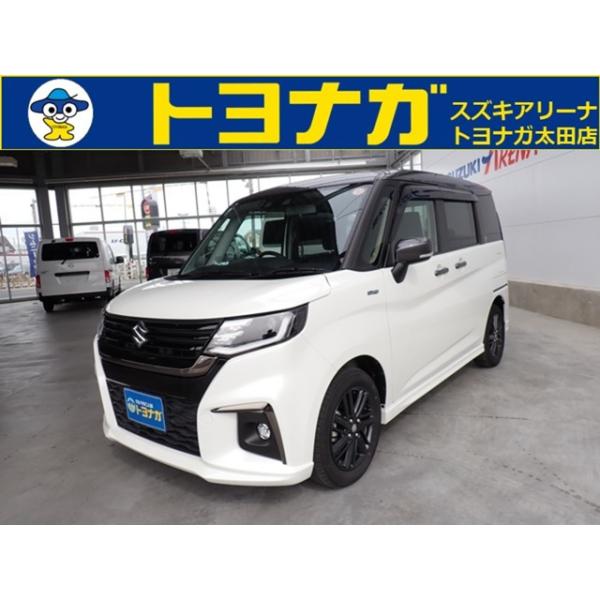 〈支払総額 表示車両CCC〉1.2 ハイブリッド(HYBRID) SZ/スズキ/ソリオ/デュアルカメラブレーキサポートR.5(2023)年/25,000km/保証付き◆装備パワーステアリング/パワーウインドウ/ナビ/ETC/エアコン/テレビ...
