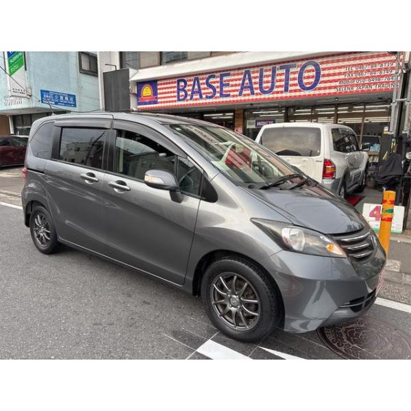 〈支払総額 表示車両AAA〉1.5 G ジャストセレクション/ホンダ/フリード/バックカメラ ナビ 3列シート HIDH.21(2009)年/140,000km/保証付き◆装備パワーステアリング/パワーウインドウ/ナビ/エアコン/ABS/エ...