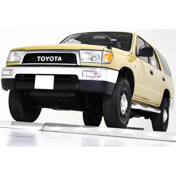 〈支払総額 表示車両CCC〉2.7 SSR-X 4WD/トヨタ/ハイラックスサーフ/純正ナローボディ APJ製ヴィンテージグリルH.9(1997)年/40,000km/保証付き◆装備パワーステアリング/パワーウインドウ/エアコン/ABS/エ...