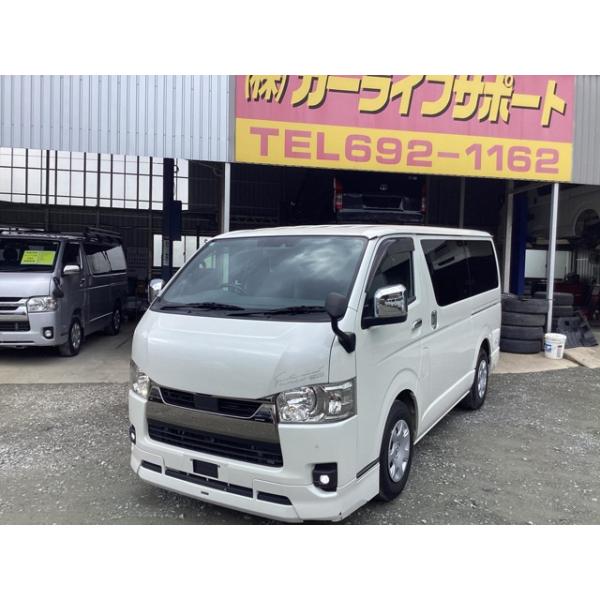 〈支払総額 表示車両CCC〉2.8 スーパーGL ダークプライムII ロング ディーゼル/トヨタ/ハイエースバン/7型 両側パワースライドドアR.4(2022)年/133,000km/保証付き◆装備パワーステアリング/パワーウインドウ/ナビ...