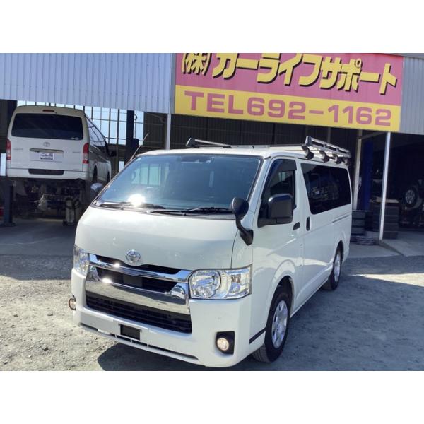 〈支払総額 表示車両CCC〉2.8 DX ロング GLパッケージ ディーゼル/トヨタ/ハイエースバン/6型 9人乗り ダブルエアコンR.2(2020)年/168,000km/保証付き◆装備パワーステアリング/パワーウインドウ/ナビ/ETC/...