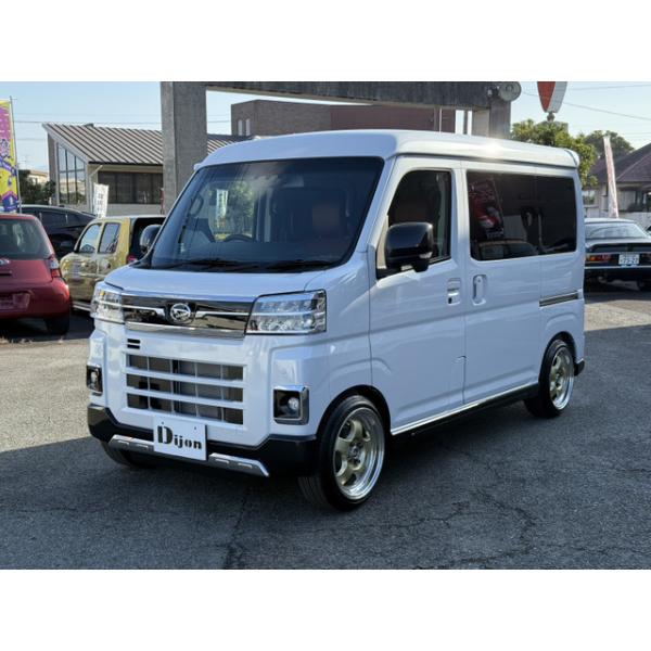 〈支払総額 表示車両CCC〉RS/ダイハツ/アトレー/社外ナビ 全長調整式車高調 社外15インR.7(2025)年/10km/保証付き◆装備パワーステアリング/パワーウインドウ/ナビ/ETC/エアコン/テレビ(地デジ)/ABS/エアバッグ/...