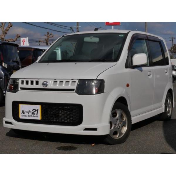 〈支払総額 表示車両AAA〉RS/日産/オッティ/CD 電動格納ミラー  記録簿H.19(2007)年/走行距離不明もしくは改ざん車◆装備パワーステアリング/パワーウインドウ/エアコン/ABS/エアバッグ/集中ドアロック◆外装純正 アルミ/...