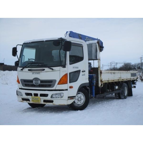 〈支払総額 表示車両CCC〉クレーン/日野/レンジャー/4段 ユニック 積載2.75トンH.24(2012)年/131,000km/保証付き◆装備パワーステアリング/パワーウインドウ/ETC/エアコン/ABS/エアバッグ/集中ドアロック◆外...