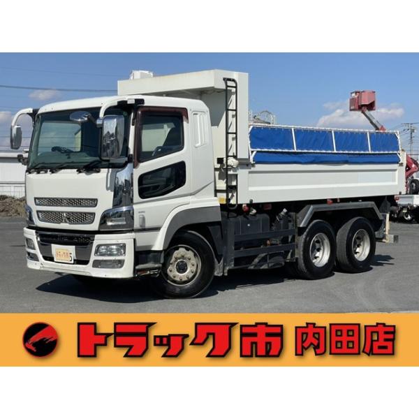 〈支払総額 表示車両DDD〉ダンプ/三菱ふそう/スーパーグレート/8.8t 大型ダンプ 7速MT 380PS 6&amp;times;4H.26(2014)年/470,000km◆装備パワーステアリング/パワーウインドウ/ETC/エアコン/...