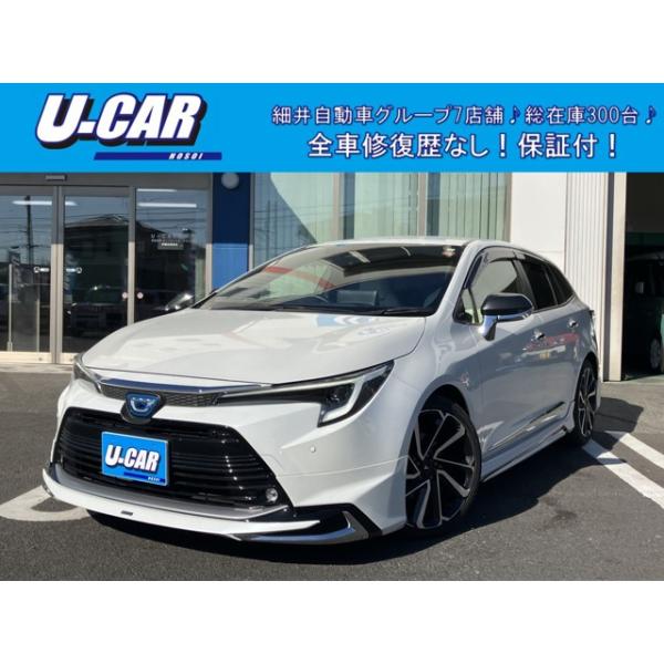 〈支払総額 表示車両CCC〉1.8 ハイブリッド W×B/トヨタ/カローラツーリング/純正ナビ モデリスタエアロR.5(2023)年/34,000km/保証付き◆装備パワーステアリング/パワーウインドウ/ナビ/ETC/エアコン/テレビ(地デ...