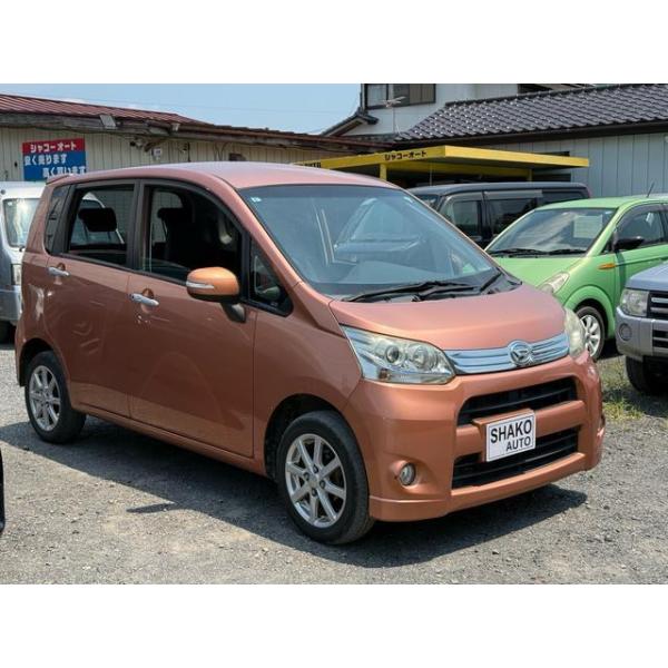 〈支払総額 表示車両AAA〉X/ダイハツ/ムーヴカスタム/ETCアルミCDH.23(2011)年/76,000km◆装備パワーステアリング/パワーウインドウ/ETC/エアコン/ABS/エアバッグ/集中ドアロック/盗難防止装置/キーレス/CD...