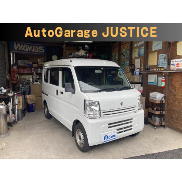 〈支払総額 表示車両AAA〉PA リミテッド ハイルーフ/スズキ/エブリイ/4AT・禁煙車・車検2年整備付H.29(2017)年/116,780km/別途有料保証あり◆装備パワーステアリング/ナビ/ETC/エアコン/テレビ(地デジ)/ABS...