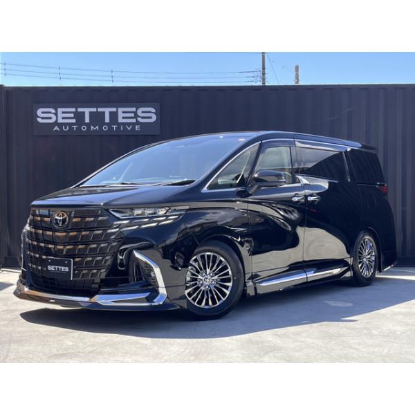 〈支払総額 表示車両EEE〉ハイブリッド 2.5 エグゼクティブ ラウンジ E-Four 4WD/トヨタ/アルファード/モデリスタ 車高調 リアフィルムR.7(2025)年/6km/保証付き◆装備パワーステアリング/サンルーフ/パワーウイン...