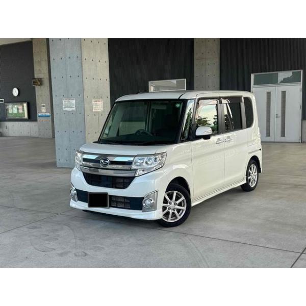 〈支払総額 表示車両AAA〉X/ダイハツ/タントカスタム/ETC 両側スライド・片側電動 CVTH.27(2015)年/130,000km◆装備パワーステアリング/パワーウインドウ/ETC/エアコン/ABS/エアバッグ/集中ドアロック/盗難...