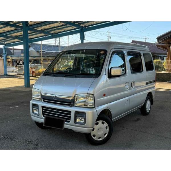 〈支払総額 表示車両AAA〉ジョイン ターボ DX-II ハイルーフ/スズキ/エブリイ/両側スライドドア キーレスエントリーH.15(2003)年/94,000km◆装備パワーステアリング/パワーウインドウ/エアコン/ABS/エアバッグ/集...