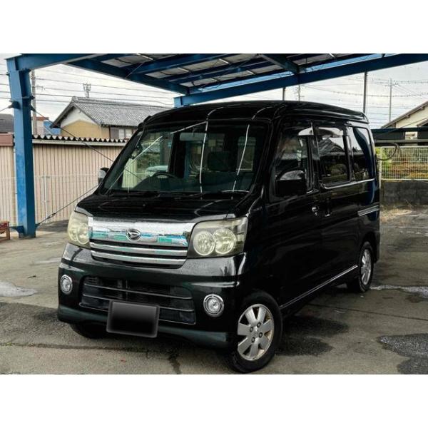 〈支払総額 表示車両AAA〉カスタムターボ RS/ダイハツ/アトレーワゴン/両側スライドドア HID ベンチシートH.19(2007)年/102,000km◆装備パワーステアリング/パワーウインドウ/エアコン/ABS/エアバッグ/集中ドアロ...