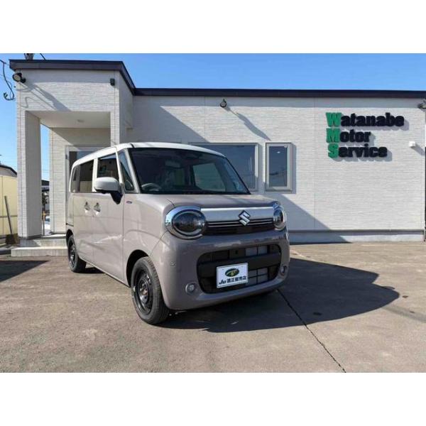 〈支払総額 表示車両CCC〉ハイブリッド(HYBRID) X 4WD/スズキ/ワゴンRスマイル/両側電動スライドドア TVレーンアシストR.7(2025)年/5km/保証付き◆装備パワーステアリング/パワーウインドウ/エアコン/テレビ(地デ...