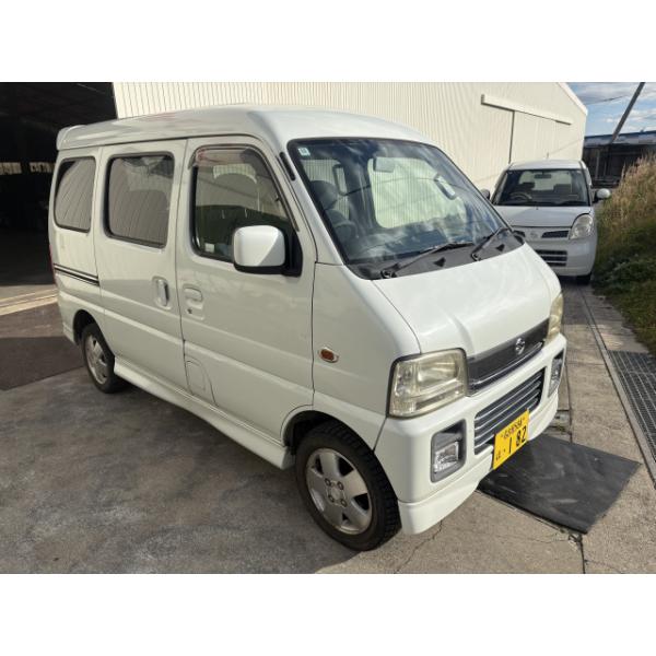 〈支払総額 表示車両AAA〉ジョイポップターボ PZ ハイルーフ/スズキ/エブリイワゴン/フルセグTVH.14(2002)年/180,000km◆装備パワーステアリング/パワーウインドウ/エアコン/ABS/エアバッグ/集中ドアロック◆外装純...