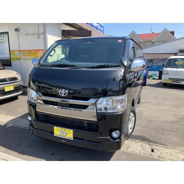 〈支払総額 表示車両CCC〉トヨタ/ハイエースバン/2.8 スーパーGL ダークプライムII ロングボディ ディーゼルターボ 4WDR.1(2019)年/232,775km/保証付き◆装備パワーステアリング/パワーウインドウ/ナビ/ETC/...