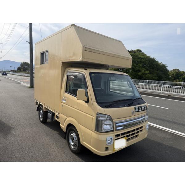 〈支払総額 表示車両CCC〉KX/スズキ/キャリイ/キッチンカー使用、車検時構造変更必要H.28(2016)年/27,314km/保証付き◆装備パワーステアリング/パワーウインドウ/ETC/エアコン/エアバッグ/集中ドアロック/キーレス/C...