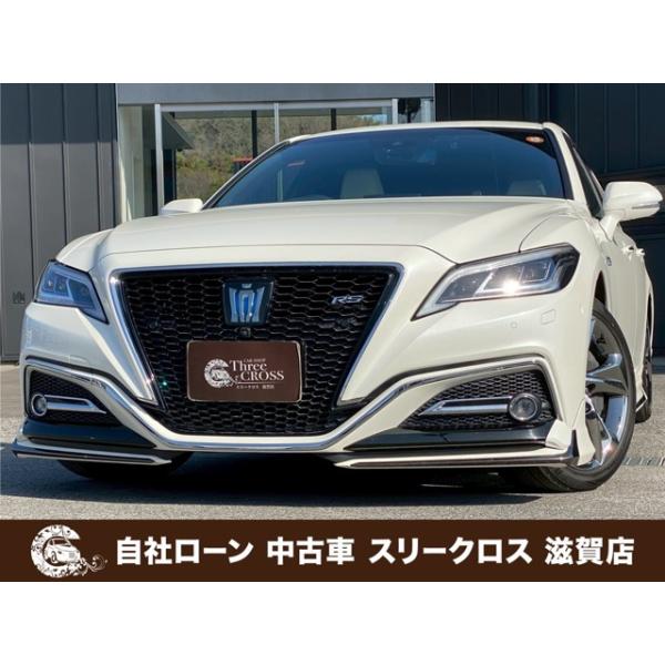 〈支払総額 表示車両CCC〉ハイブリッド 3.5 RS アドバンス/トヨタ/クラウン/自社 ローン&amp;amp;自社リース取扱店 可決率90パH.31(2019)年/86,000km◆装備パワーステアリング/パワーウインドウ/ナビ/ET...